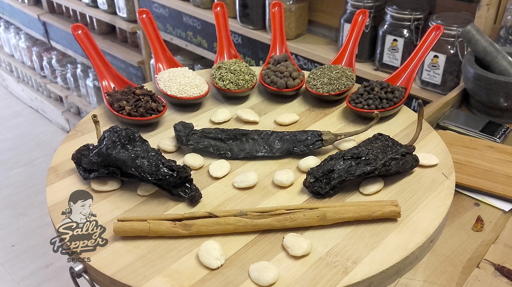 Salsa mole • sallypepperspices • Tienda Especias Chiles